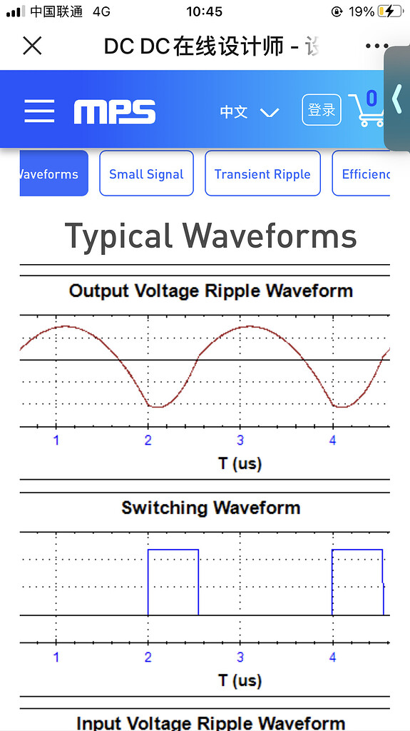 【DCDC在线设计】一点感受 - 仿真工具和GUI - MPS技术论坛