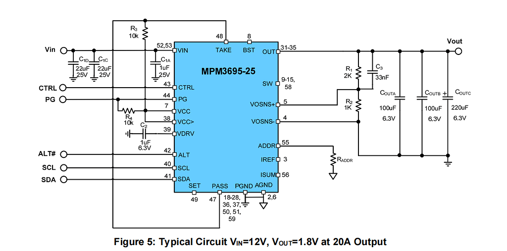 求助MPM3695-25芯片如何使用 - DC-DC 功率转换 - MPS技术论坛