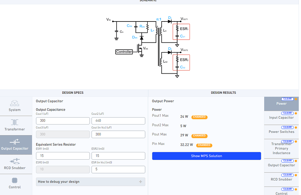 【MPS设计工具体验分享】flyback反激式开关电源设计 - 仿真工具和GUI - MPS技术论坛