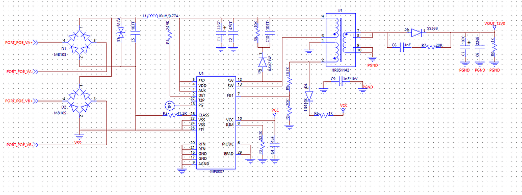 MP8007芯片电压输出不稳定 - DC-DC 功率转换 - MPS技术论坛