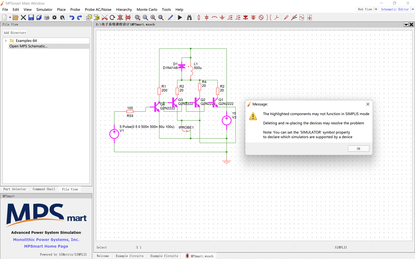 关于MPSmart的使用 - 仿真工具和GUI - MPS技术论坛