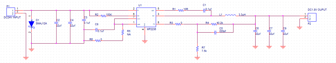 MP2236功率转换问题 - DC-DC 功率转换 - MPS技术论坛