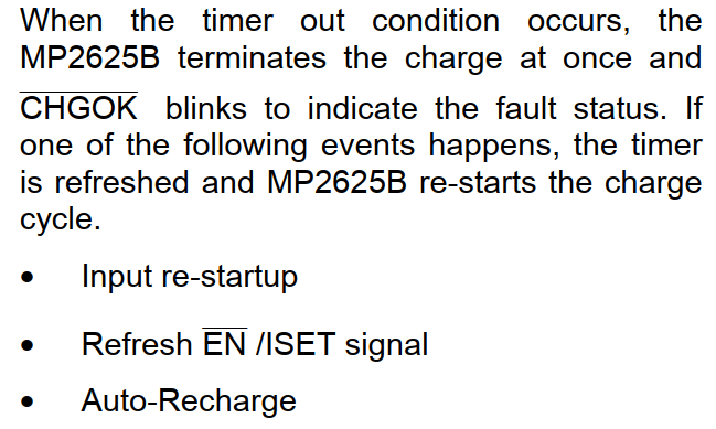 MP2625B 充電超時問題 - 电池管理 - MPS技术论坛